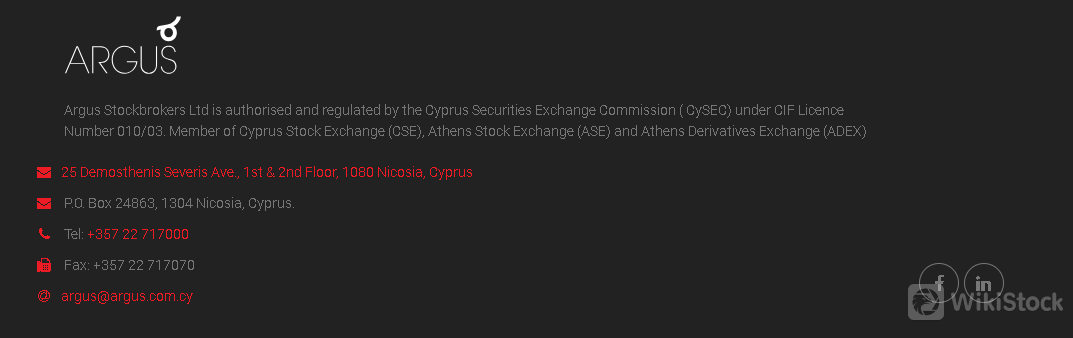 Argus Brokers/Securities Reviews, Legit or a Scam, Argus Trading Fee ...